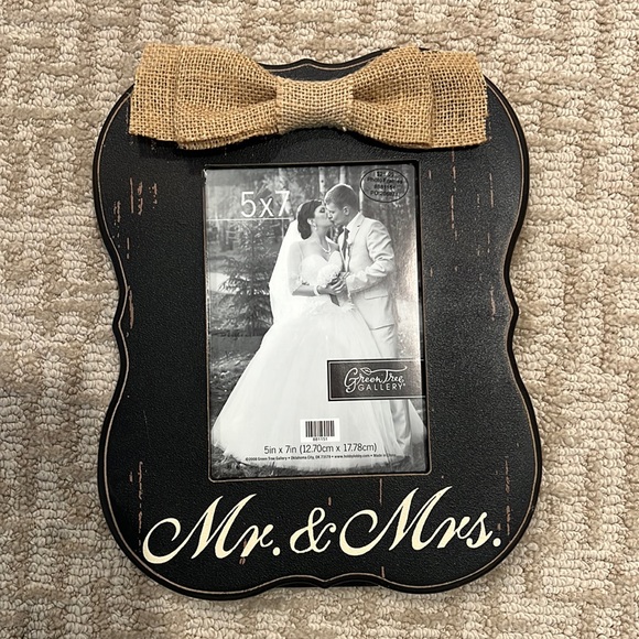 Other | New Mr And Mrs Frame 5x7 | Poshmark